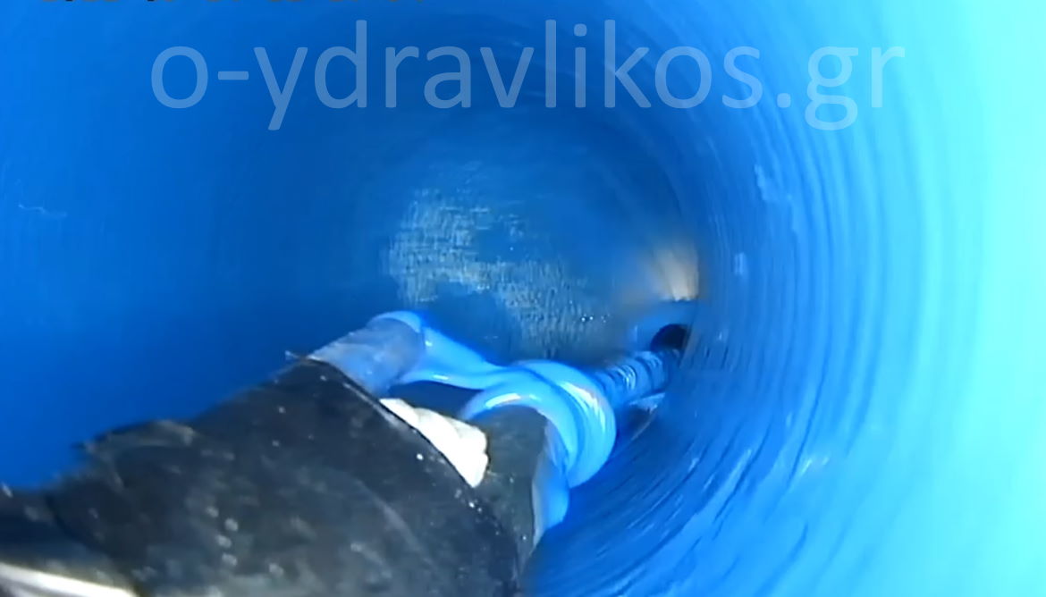 Επισκευή εντοιχισμένης υδρορροής - Ο Υδραυλικός Αθήνα